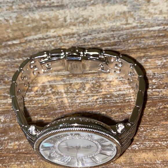 Judith Ripka | Accessories | Judith Ripka Silver Watch With Mother Of ...